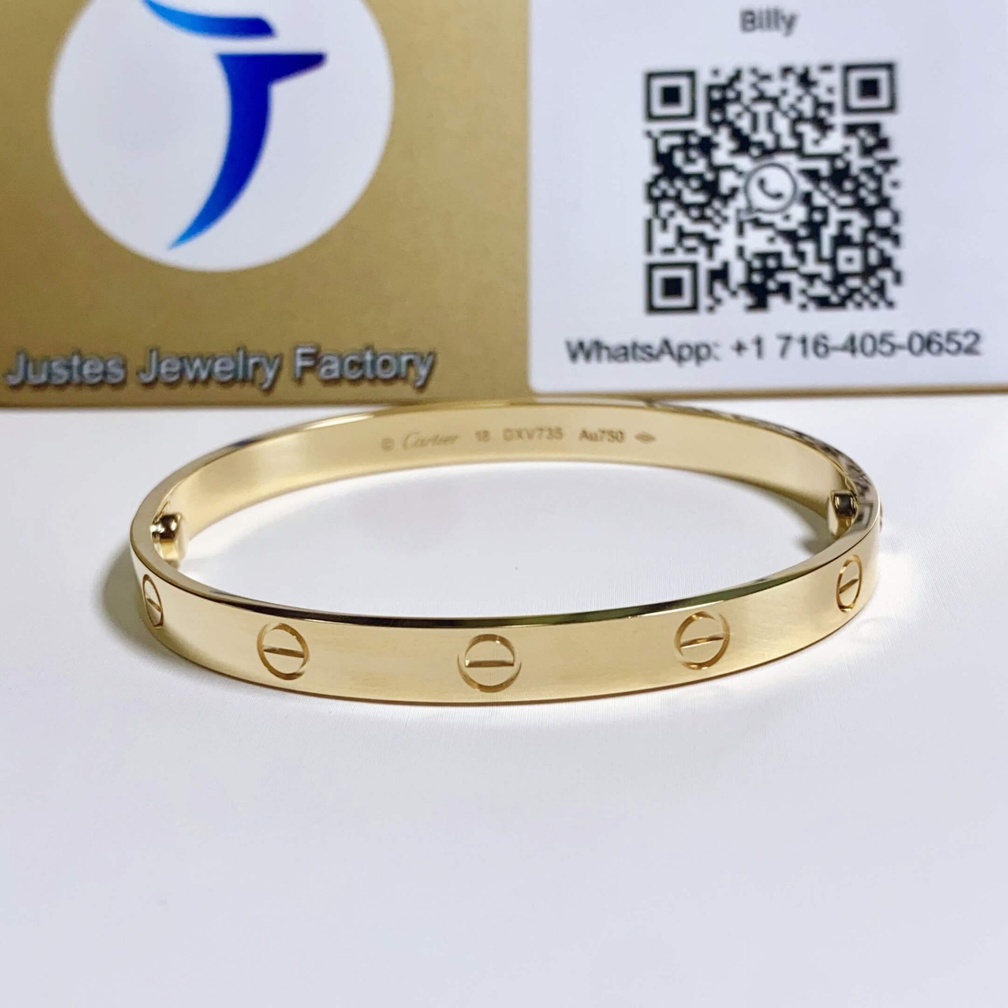 Classic Love Bracelet, Wide Version | Top Quality 18K Gold Replica ...